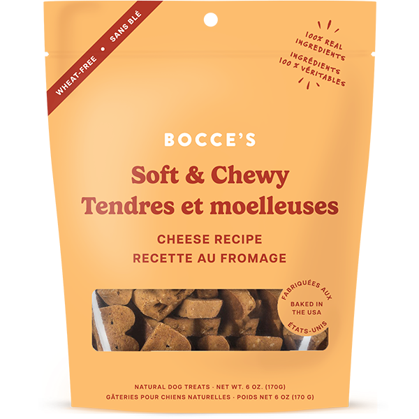 Bocce's Bakery Dog Soft & Chewy Cheese - 6 oz – Fella & Fetch