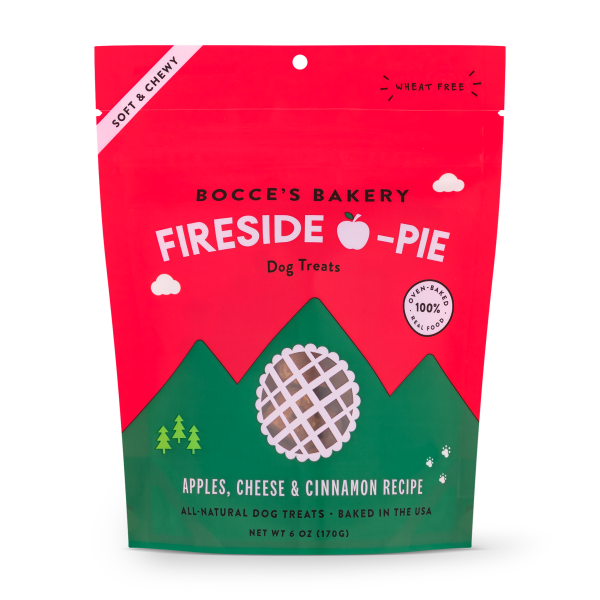 Bocce's Bakery Dog Soft & Chewy Fireside Apple Pie 6 oz – Fella & Fetch