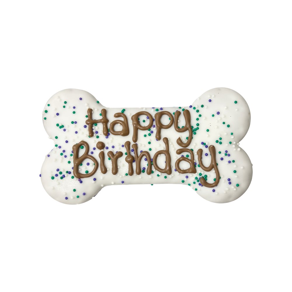 Happy Birthday Bone Cookies – Fella & Fetch