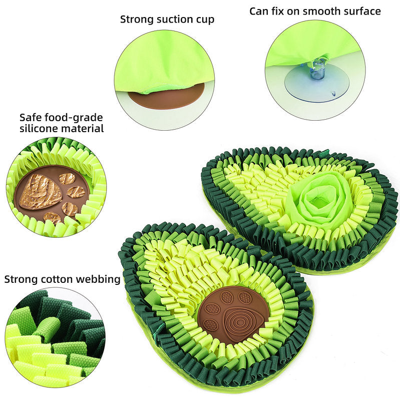 Delicious Avocado Snuffle Mat - Level 3 – Fella & Fetch