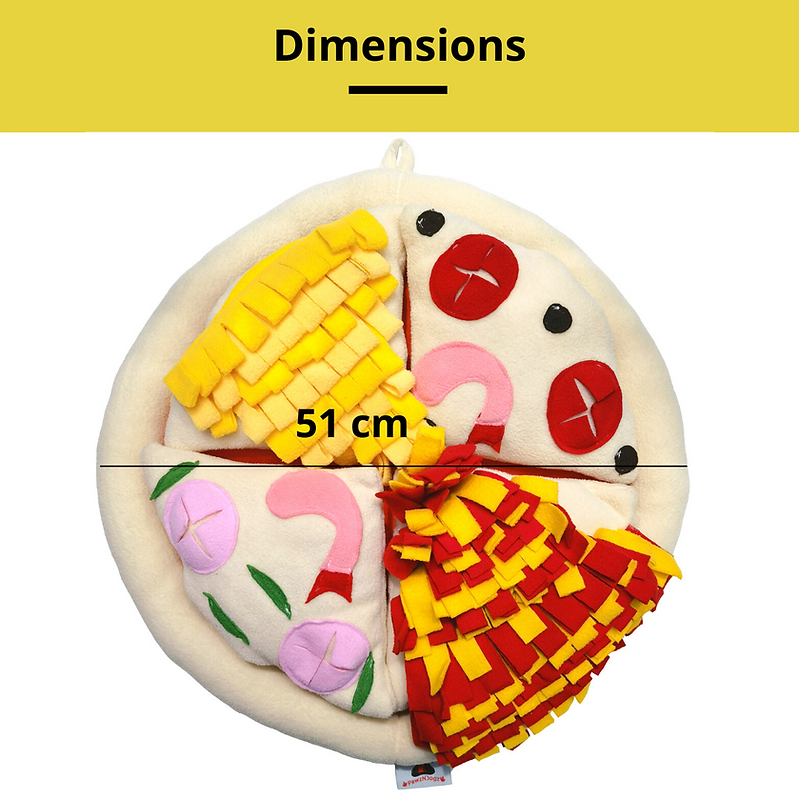 Saucy & Cheesy Pizza Snuffle Mat - Level 2 – Fella & Fetch